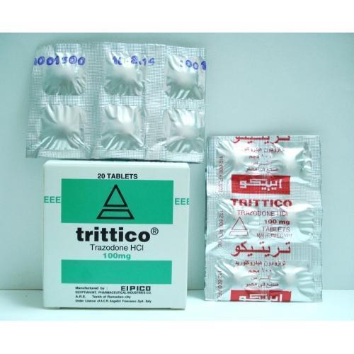 TRITTICO 100MG 20 TAB – صيدلية ايمن