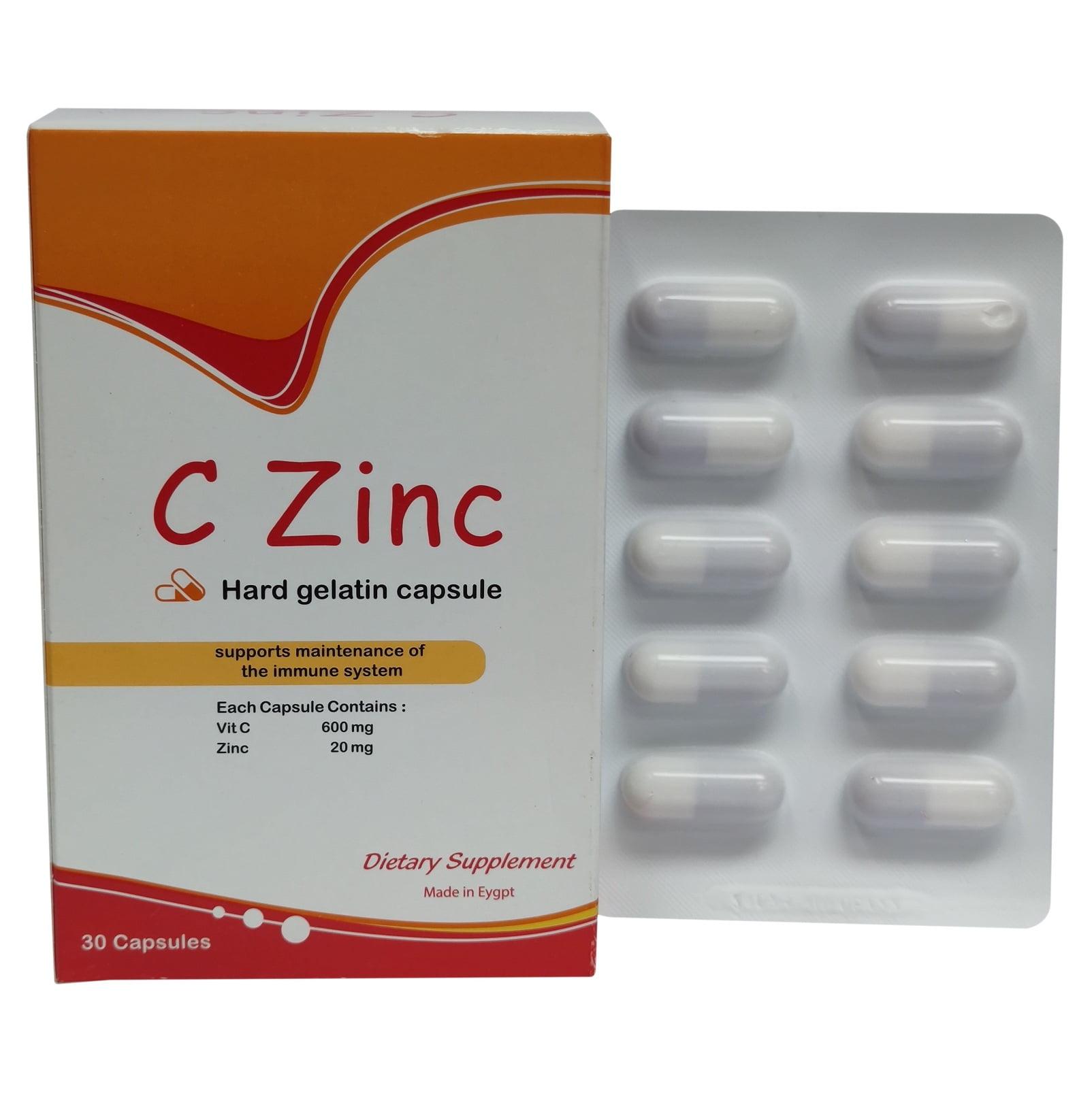 C ZINC 30 CAP – صيدلية ايمن